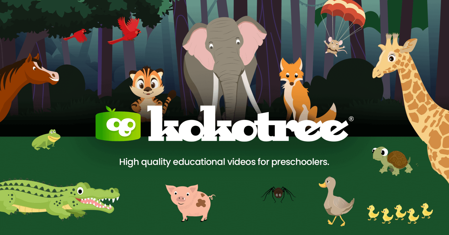 Preschool Education and Learning App - Kokotree