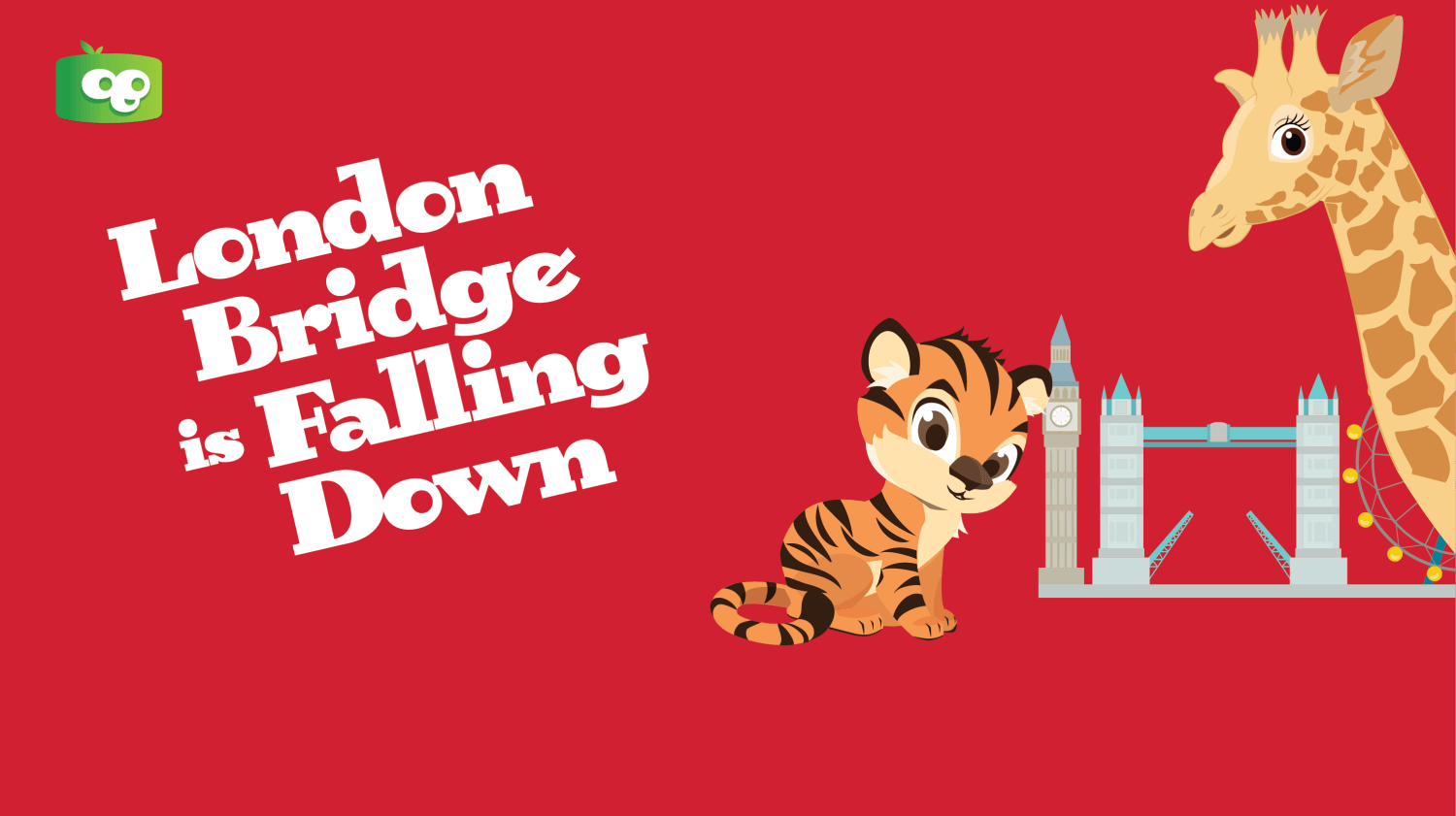 London Bridge Is Falling Down Video for Preschoolers - Kokotree