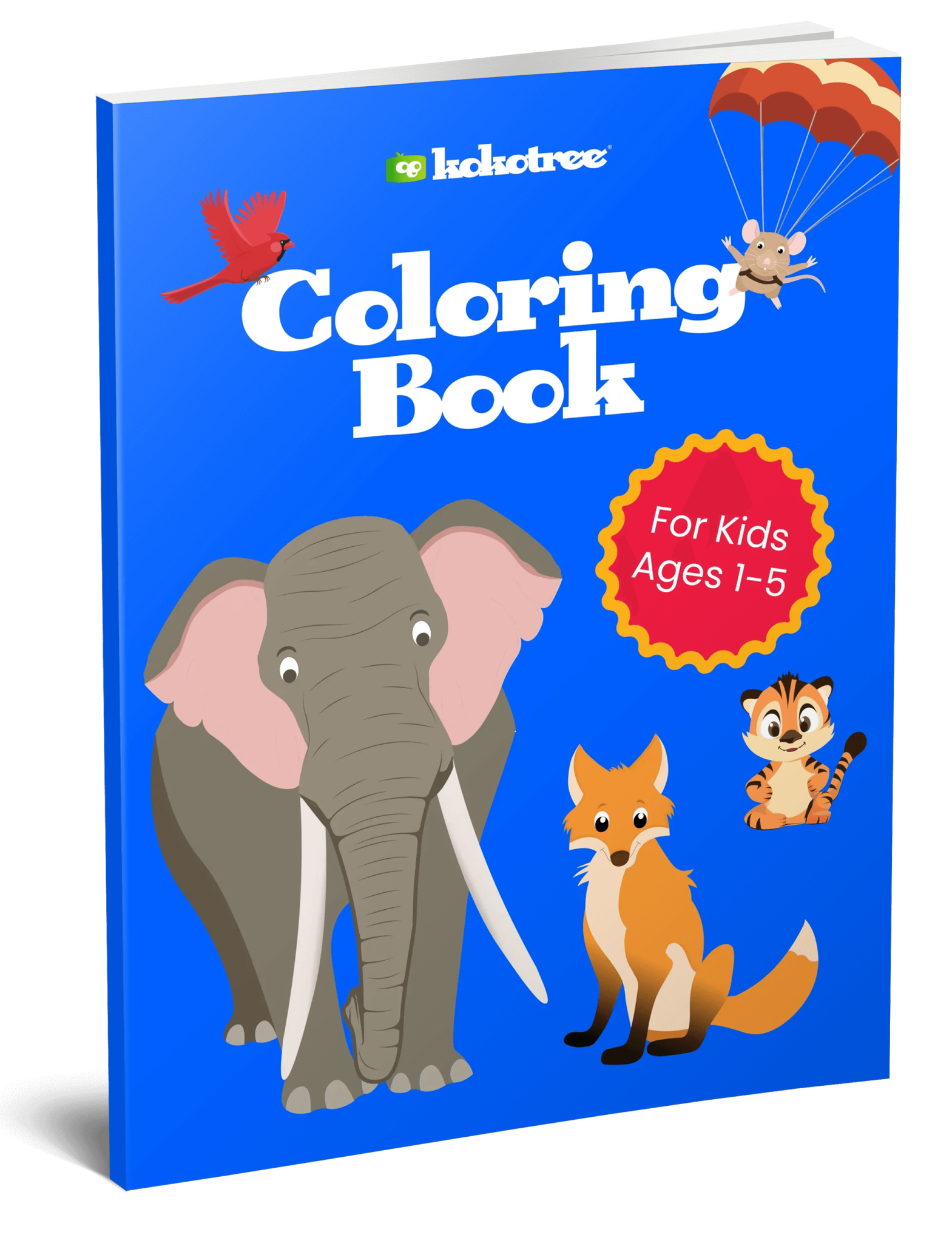 Free Printable Coloring Book for Preschoolers and Toddlers - Kokotree