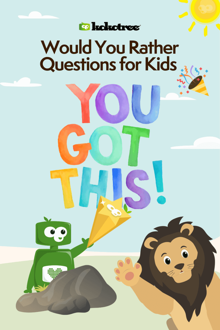 188 Would You Rather Questions for Kids (PDF) - Kokotree