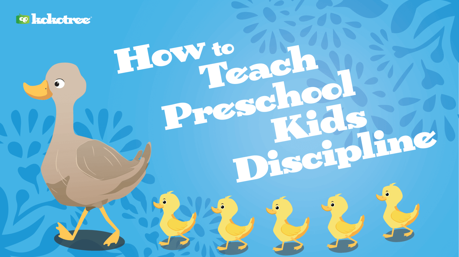 How to Teach Preschool Kids Discipline and Reduce Stress - Kokotree