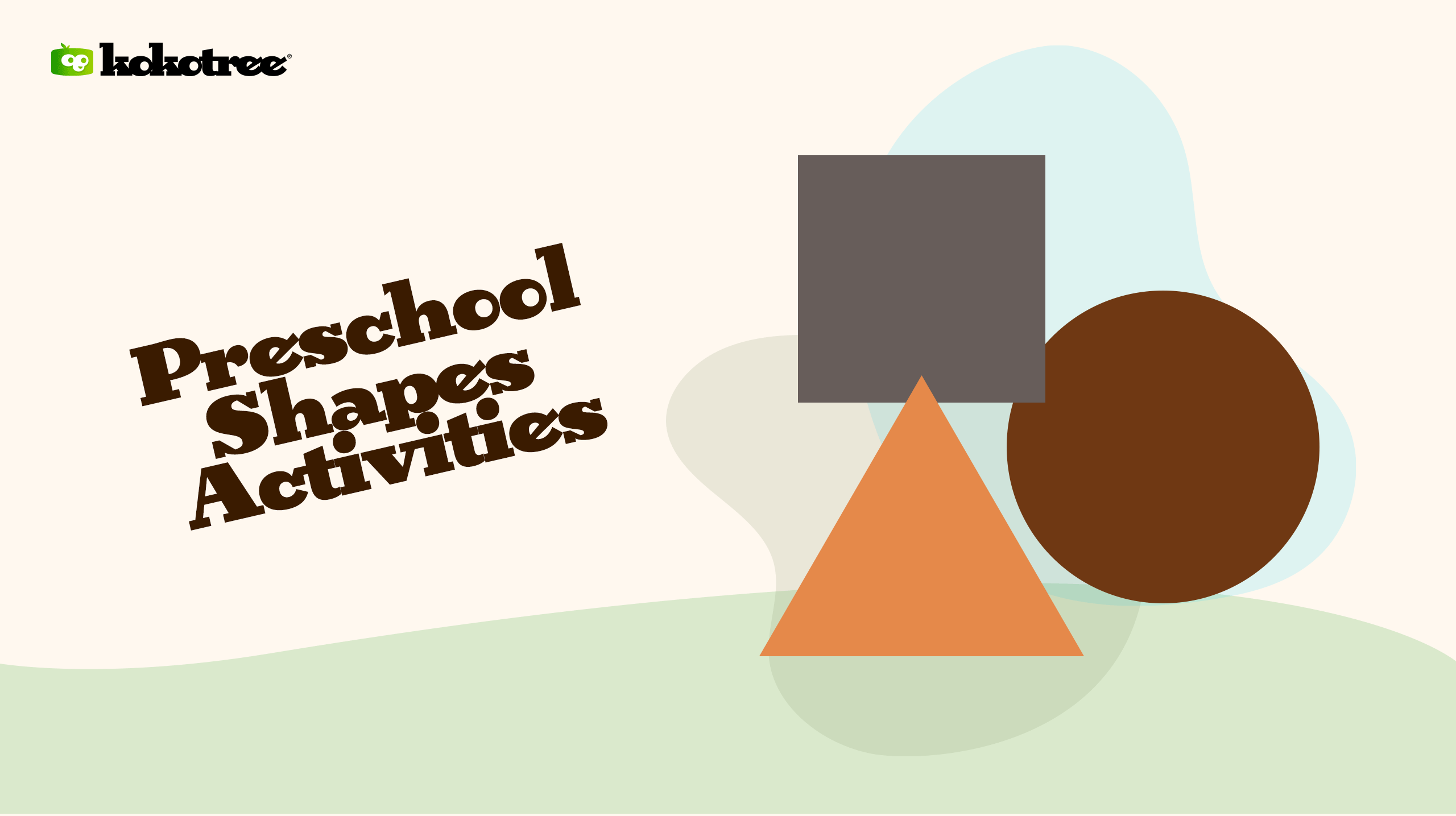 Preschool Shapes Activities Kokotree