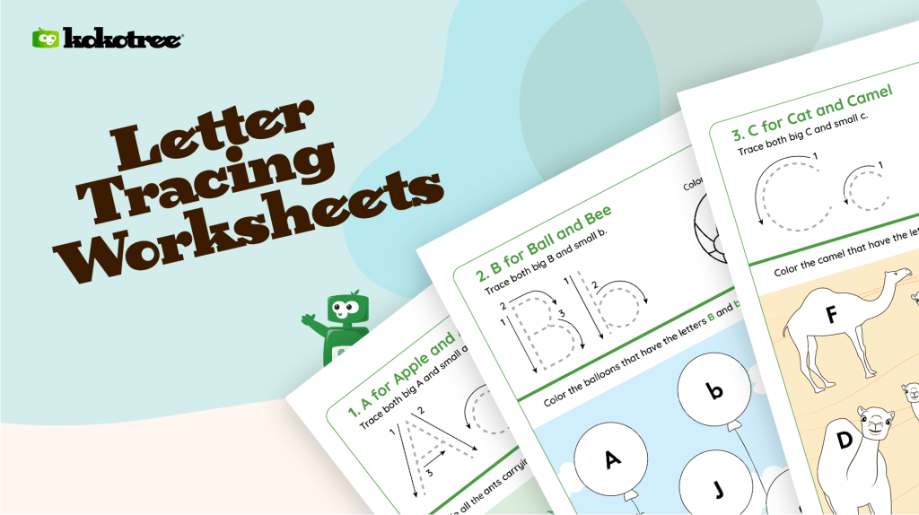 Letter Tracing Worksheets: Free, Printable (PDF) - Kokotree