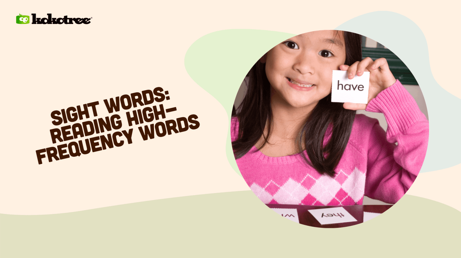 Sight Words: Reading High-Frequency Words - Kokotree