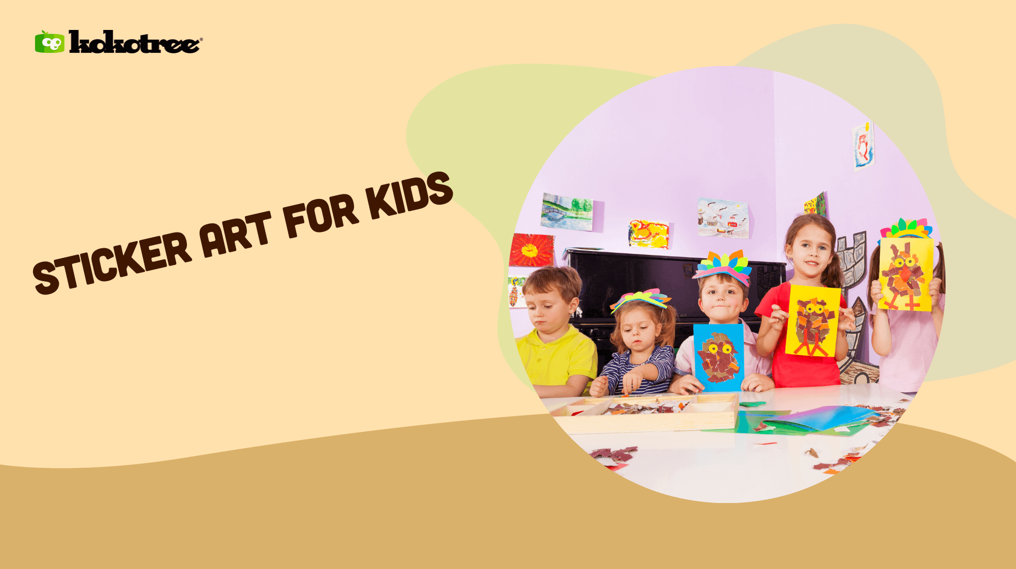 Sticker Art for Kids - Kokotree