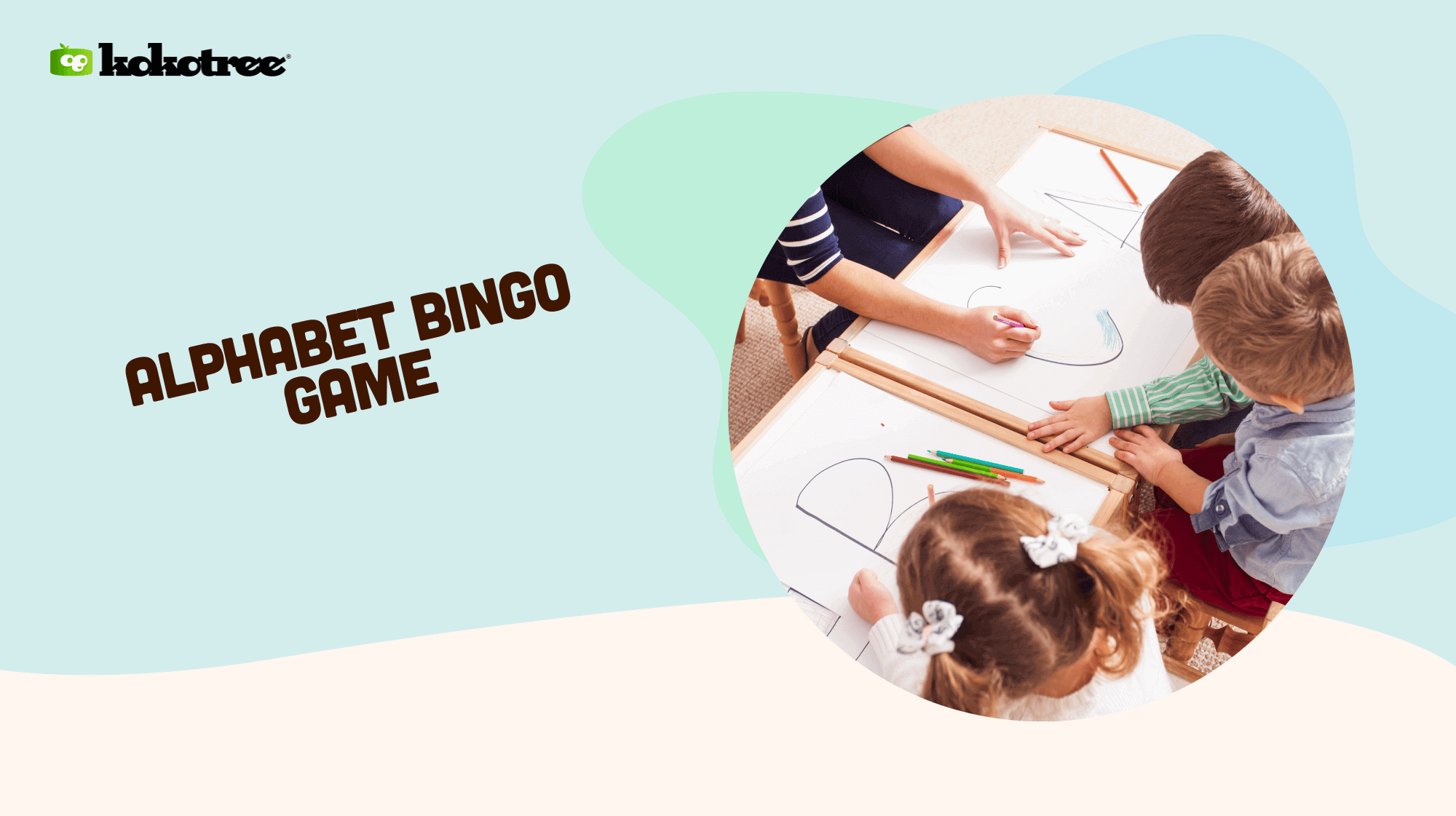 Alphabet Bingo Game for Toddlers and Preschoolers - Kokotree