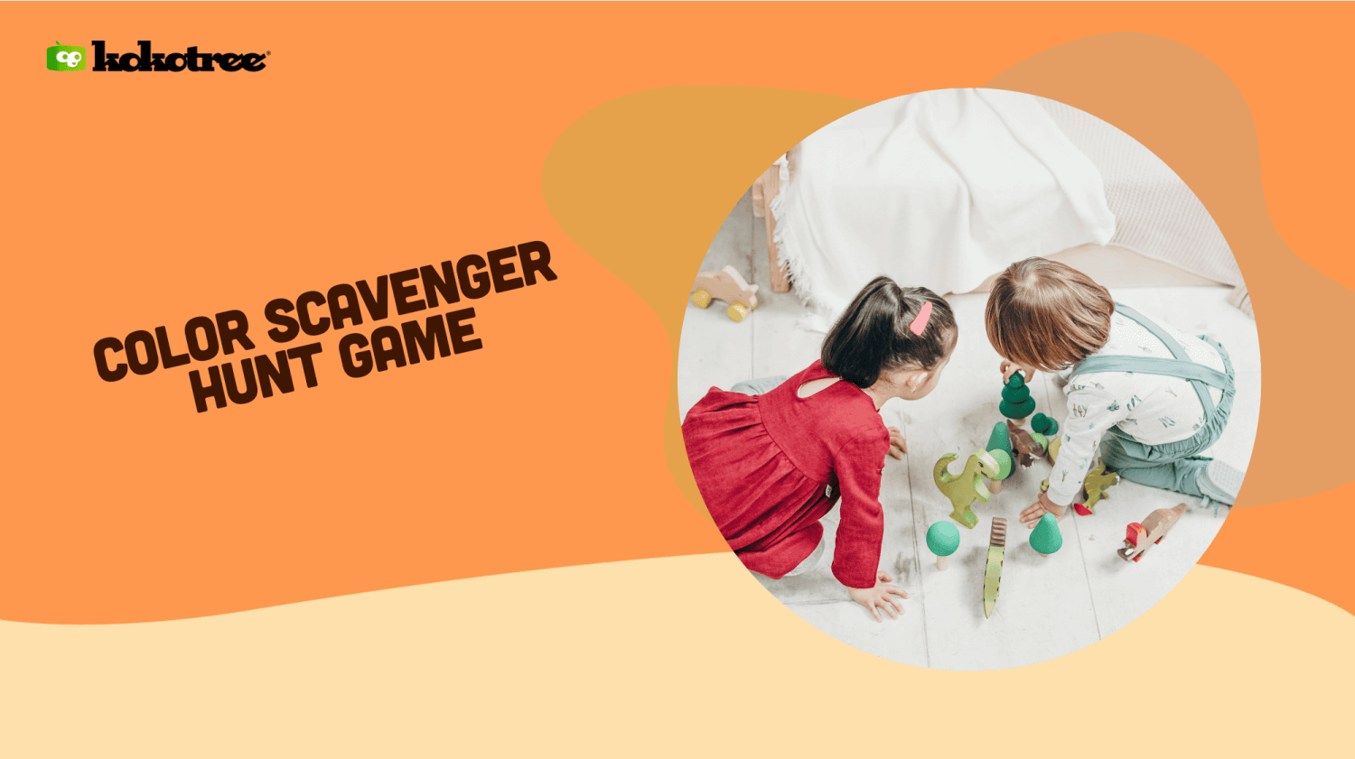 Color Scavenger Hunt Game for Toddlers and Preschoolers - Kokotree