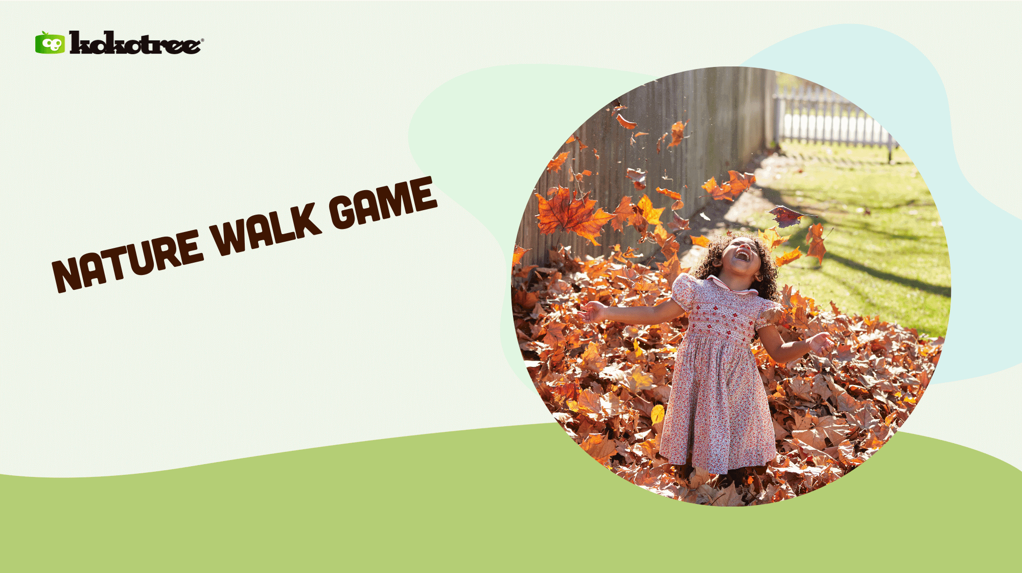 Nature Walk Game for Toddlers and Preschoolers - Kokotree