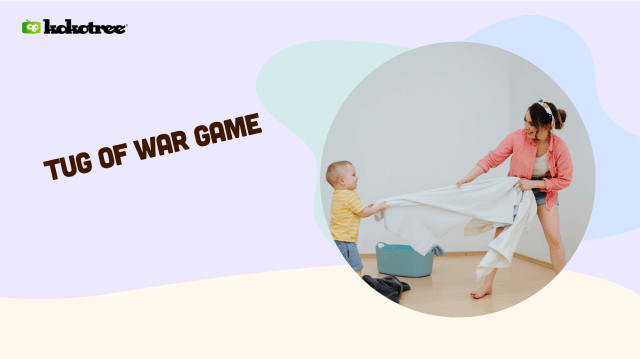 Tug of War Game for Toddlers and Preschoolers - Kokotree