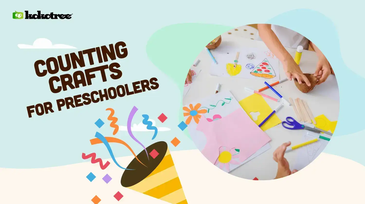 Preschool Counting Crafts. Teach Your Little One Numbers - Kokotree