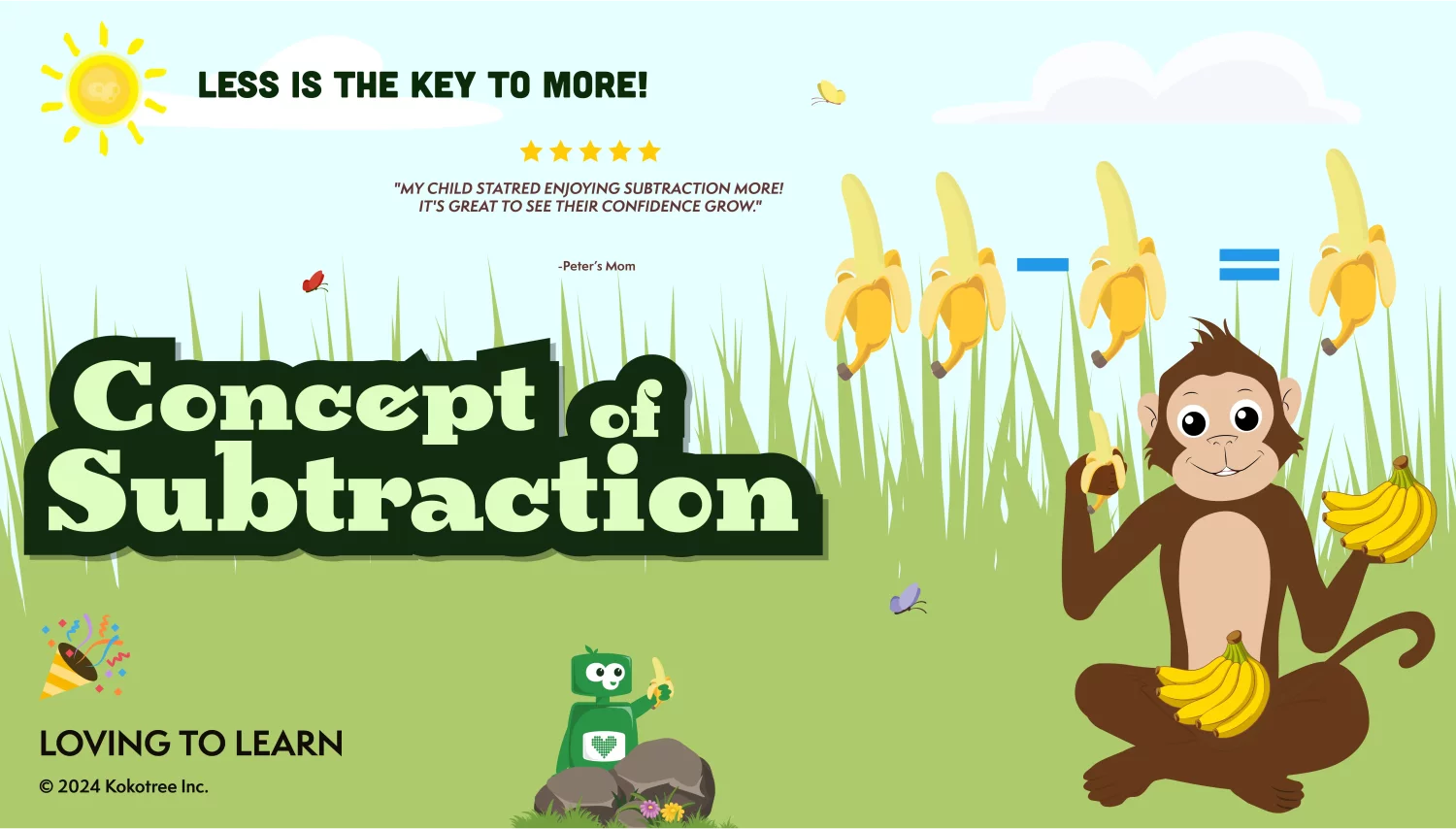 Concept of Subtraction Preschool Learning Video - Kokotree