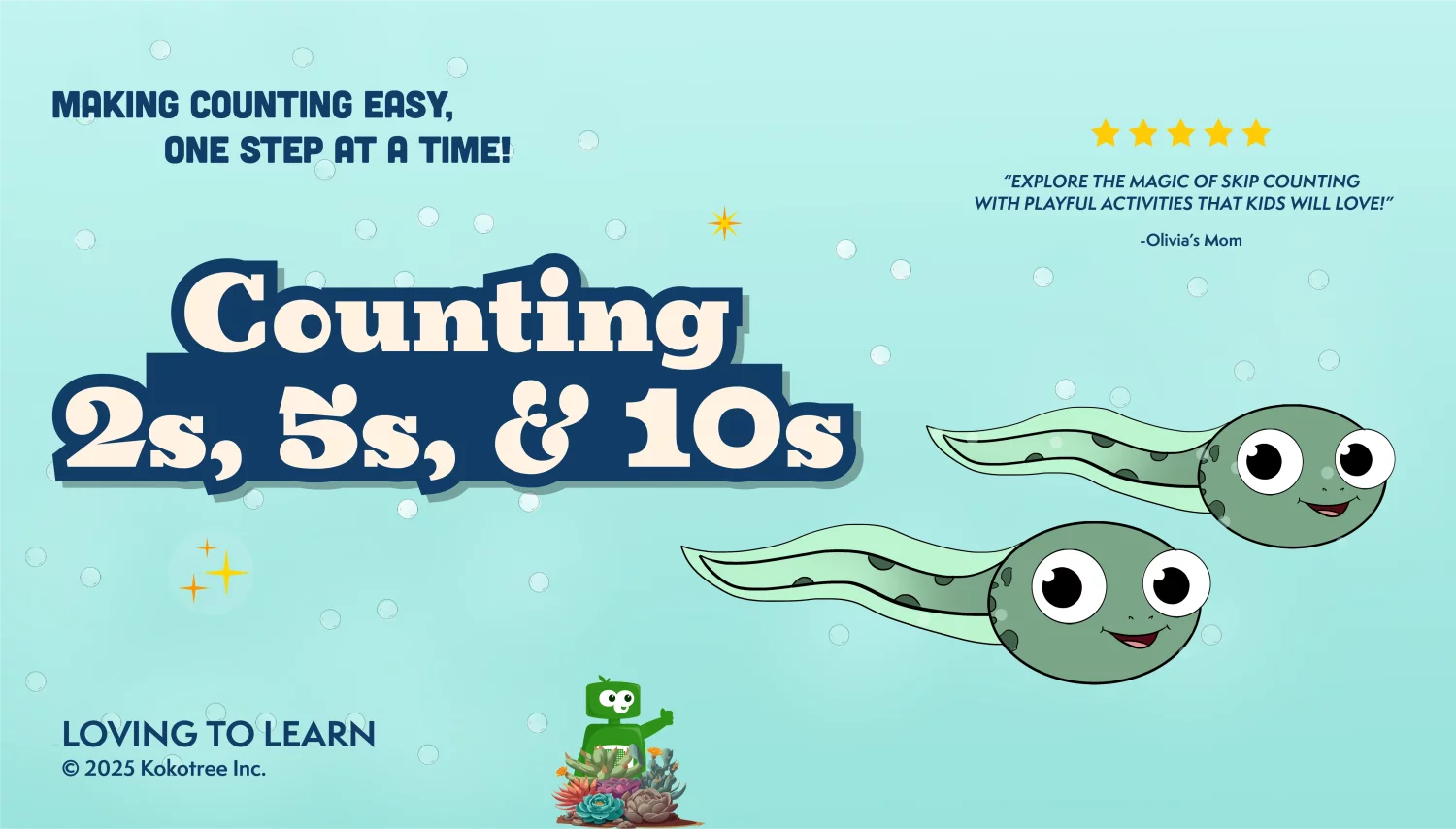 Counting by 2s, 5s, & 10s Preschool Learning Video - Kokotree