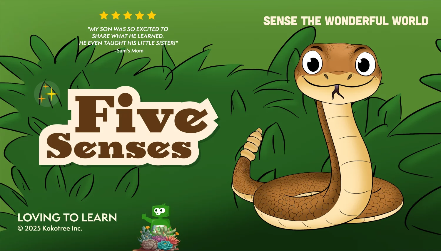 Five Senses Preschool Learning Video - Kokotree