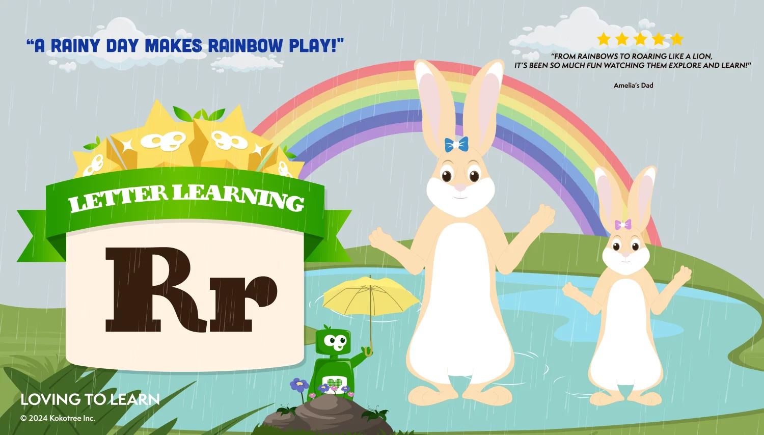 Letter R Preschool Learning Video - Kokotree