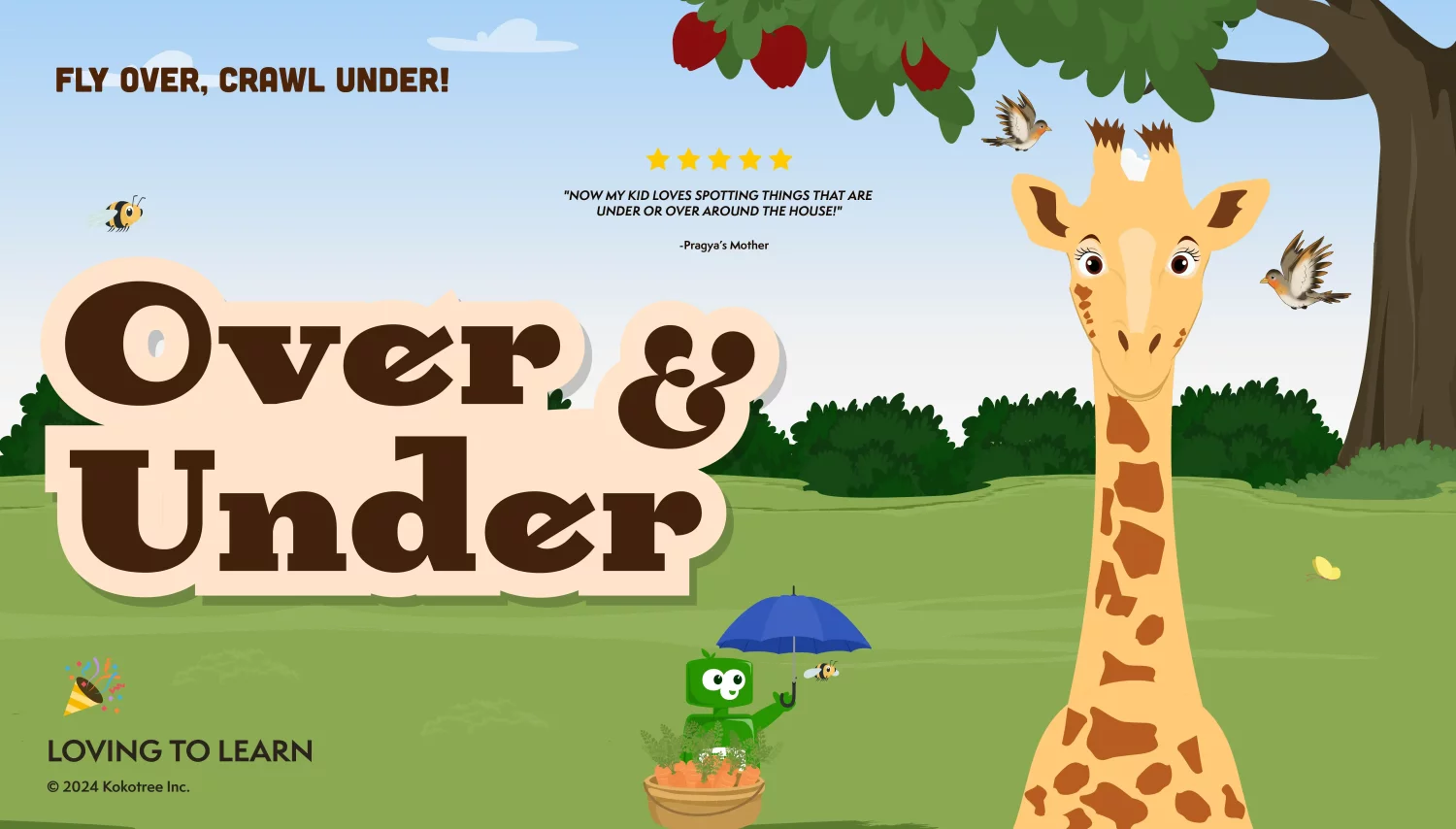 Over And Under Preschool Learning Video - Kokotree