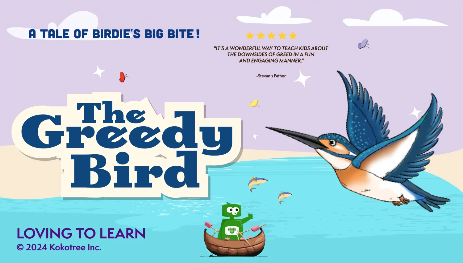 The Greedy Bird Preschool Learning Video - Kokotree